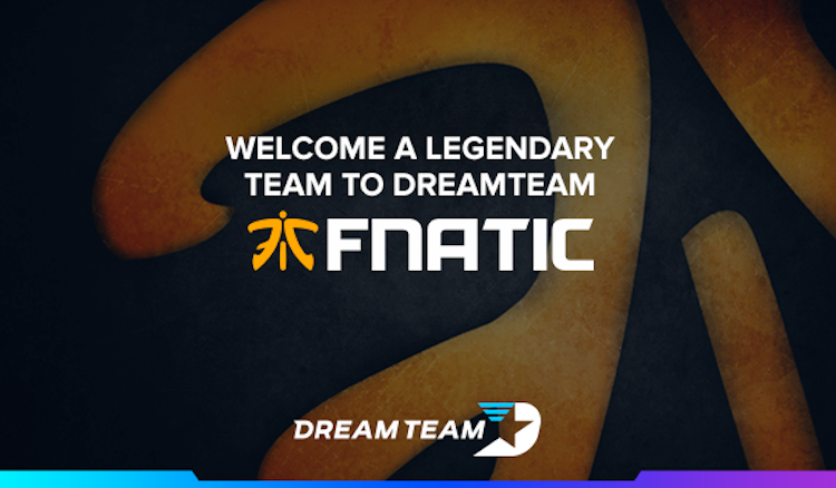 DreamTeam partners up with esports team Fnatic - BlockchainGamerBiz