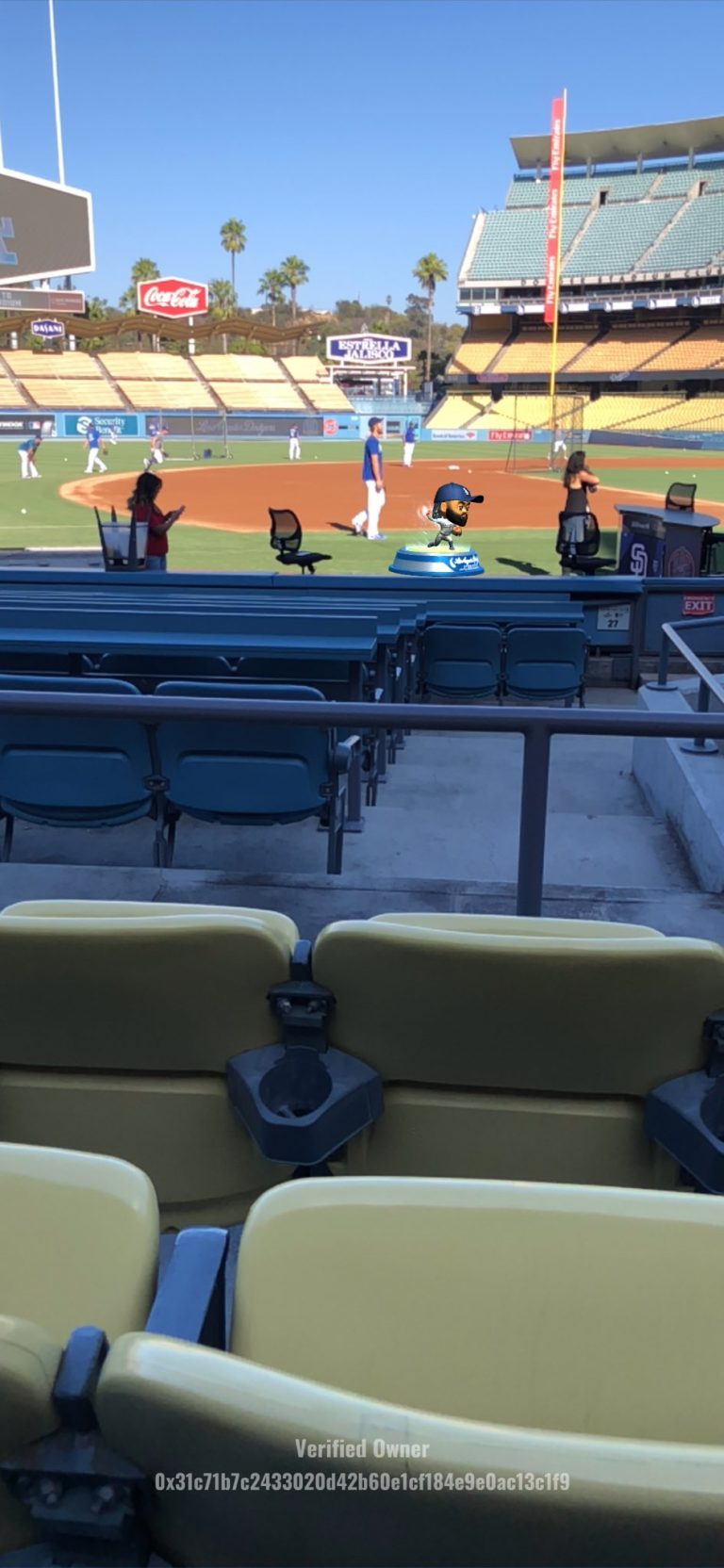 MLB Crypto Baseball swings for the fences at Dodger's Stadium ...