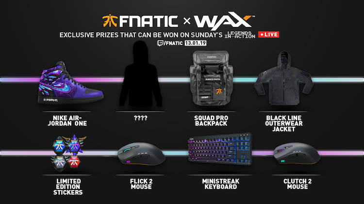 Fnatic teams up with WAX to bring esports merchandise to the exchange ...