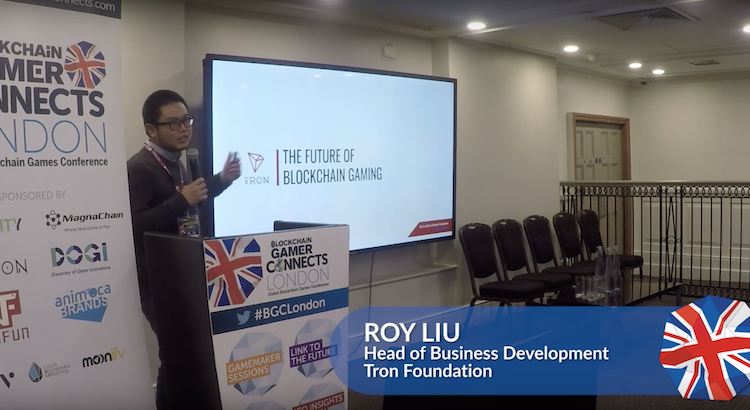 Roy Liu - What is TRON? And how will it influence the blockchain gaming ...