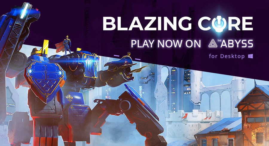 Blazing Core becomes second client game to arrive on The Abyss - BlockchainGamerBiz