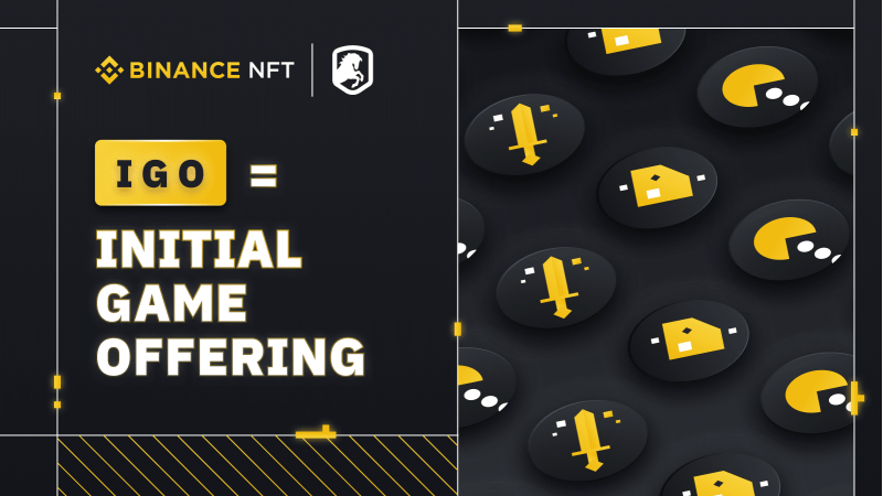 Binance launches its Initial Game Offering - BlockchainGamerBiz