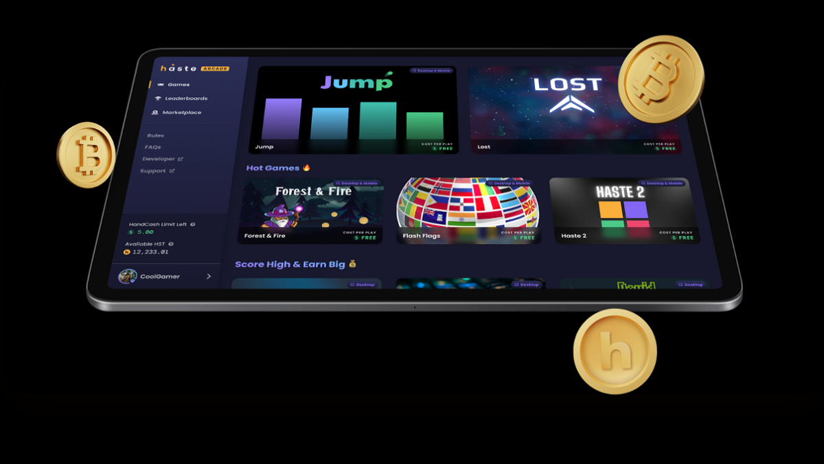 Blockchain gaming site Haste Arcade raises $1.5M - BlockchainGamerBiz