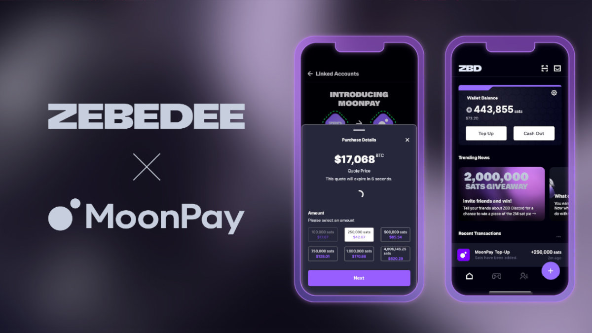 ZEBEDEE is using MoonPay to bring credit card top-ups to its app ...