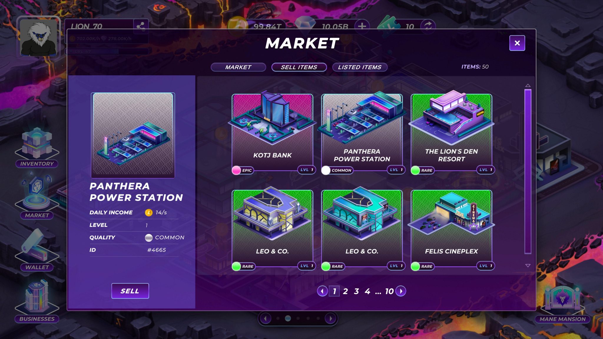 CRO-backed Loaded Lions: Mane City tycoon sim launches with $100,000 ...