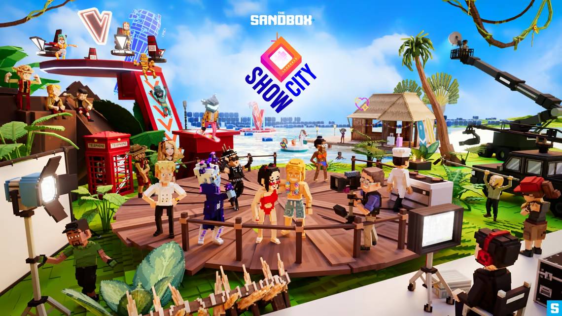 Reality TV ShowCity LAND sale now live in The Sandbox - BlockchainGamerBiz